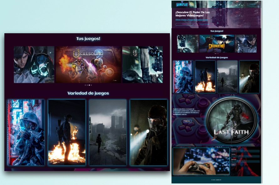 Portfolio Website HTML